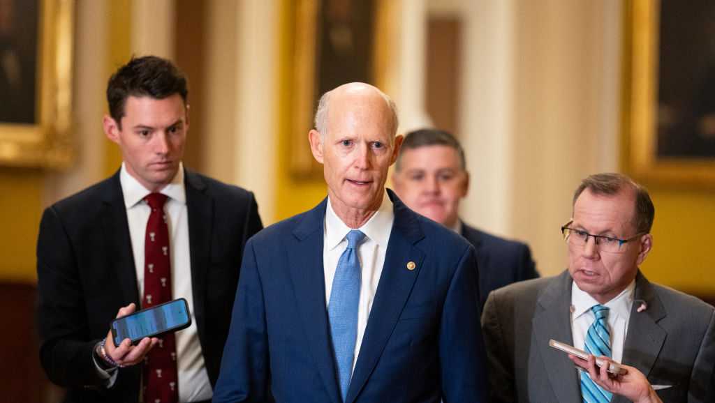 Florida Sen. Rick Scott responds to loss in Senate majority leader race