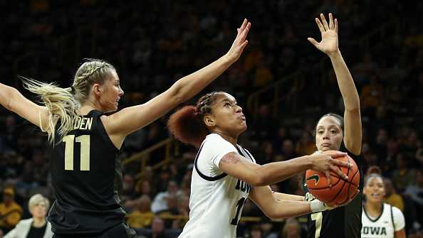 Addison O'Grady scores 12 points and No. 24 Iowa women topple Purdue 84-63