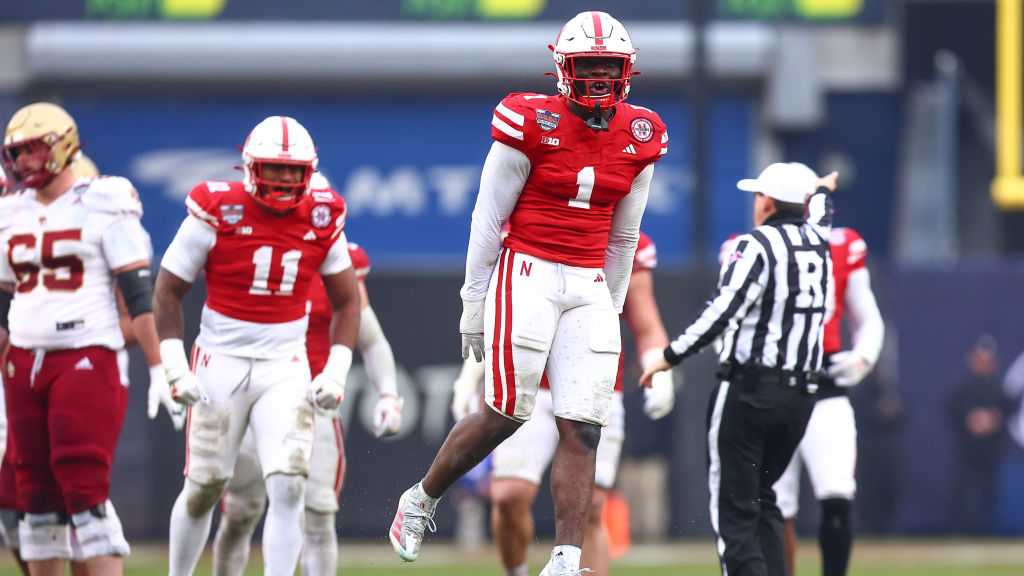Nebraska's Pinstripe Bowl victory through photos