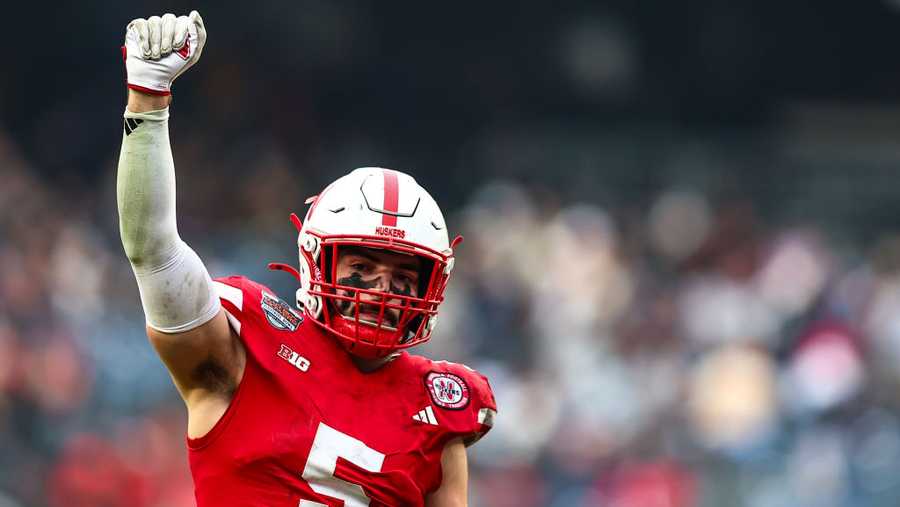 Nebraska's Pinstripe Bowl victory through photos