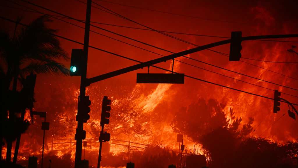 PHOTOS: A look at the devastation caused by wildfires in the LA area