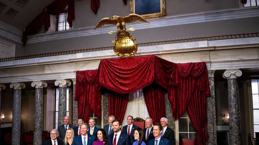PHOTOS: Jon Husted officially sworn in as Ohio US Senator, replacing Vance