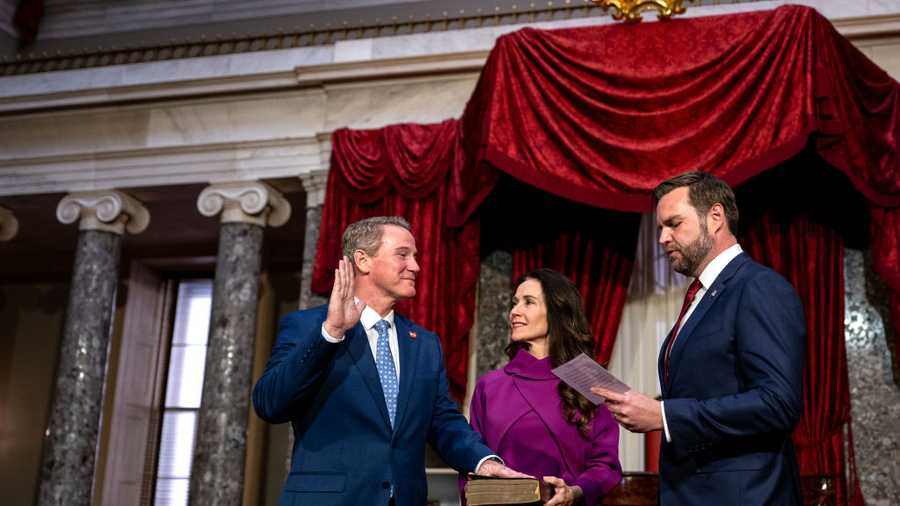 PHOTOS: Jon Husted officially sworn in as Ohio US Senator, replacing Vance