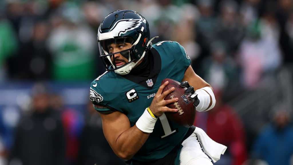 Jalen Hurts practices in full, ready for NFC Championship game