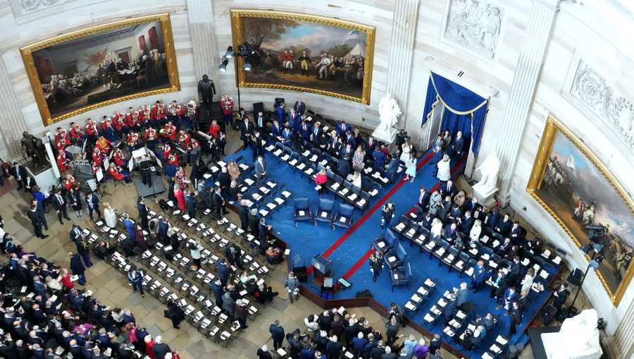 Inauguration photos: Donald Trump becomes 47th president