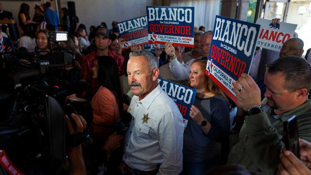 Riverside County sheriff announces run for California governor
