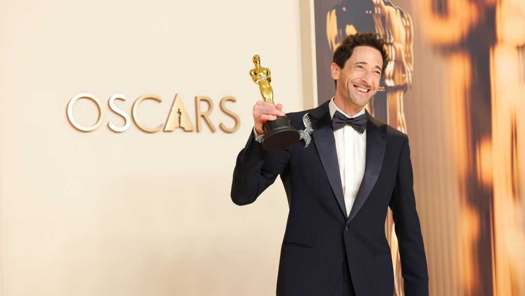 Adrien Brody claims second Best Actor Oscar for 'The Brutalist'