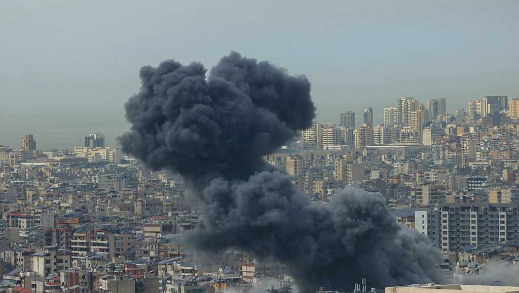 Israel launches first airstrike on Beirut since ceasefire