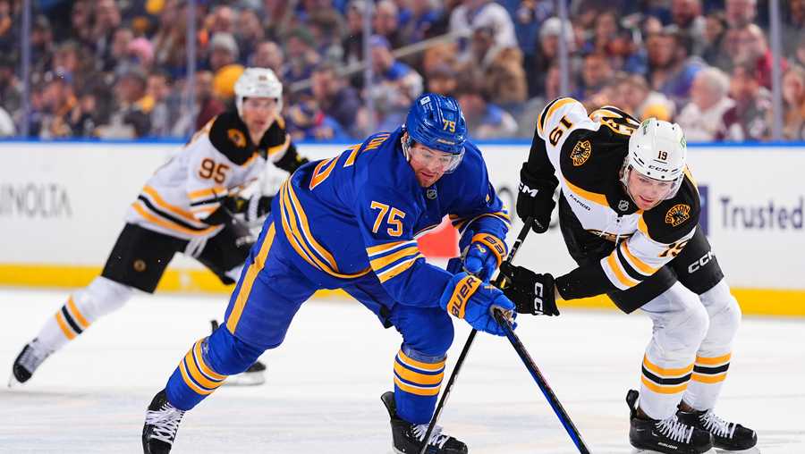 Buffalo Sabres beat the Boston Bruins 6-3 for 4th win in a row