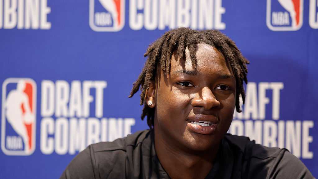 Adou Thiero's NBA Draft projection