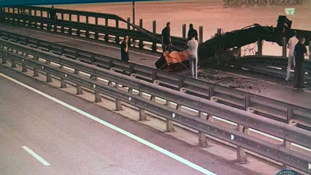 Ukraine strikes Crimean Bridge with underwater explosives