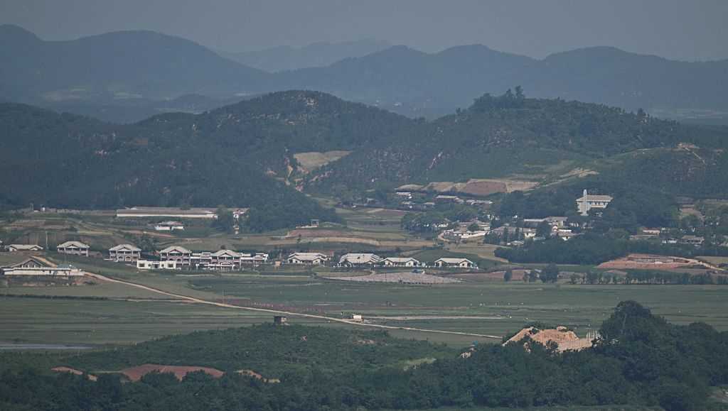 North Korean soldier defects to South Korea across border