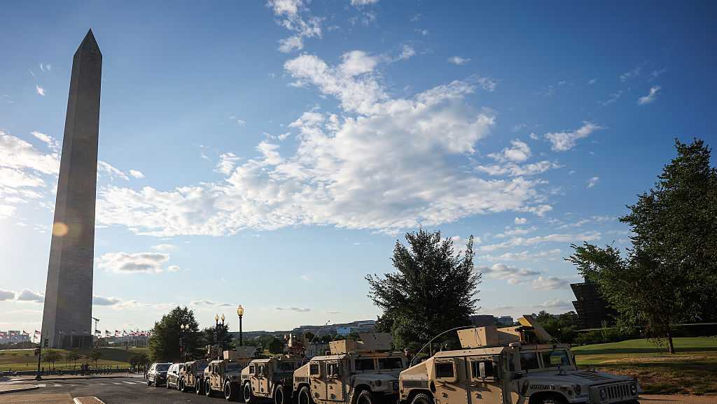 Ohio National Guard members deploy to Washington, D.C. for policing efforts