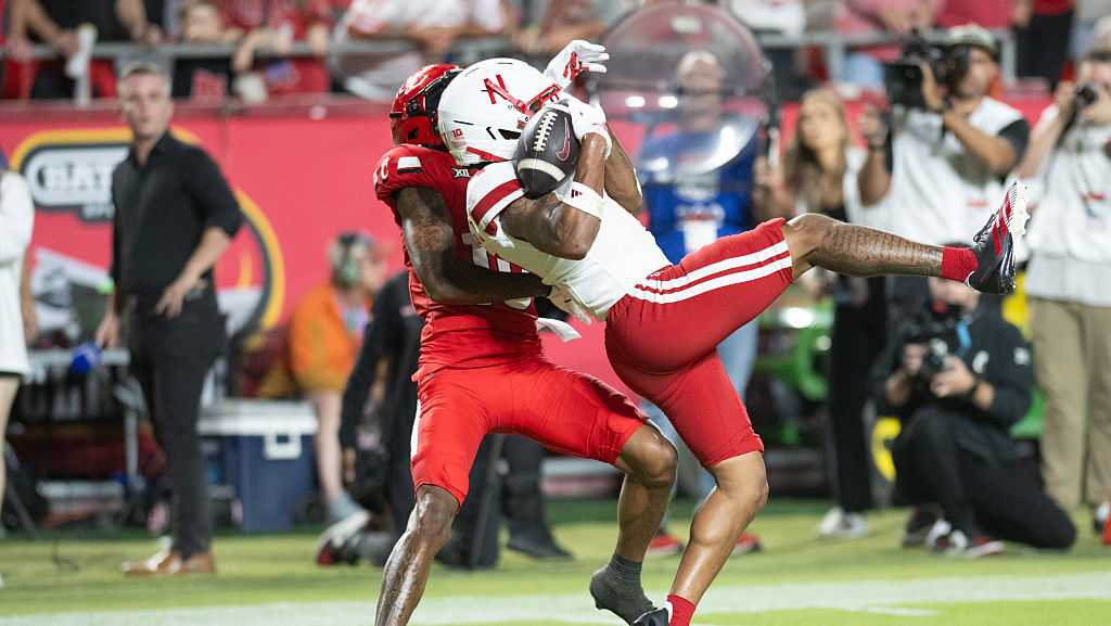Nebraska's Malcolm Hartzog Jr. nabs game-sealing interception