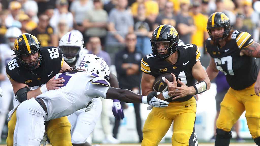 Score updates and highlights from Iowa football vs. Albany