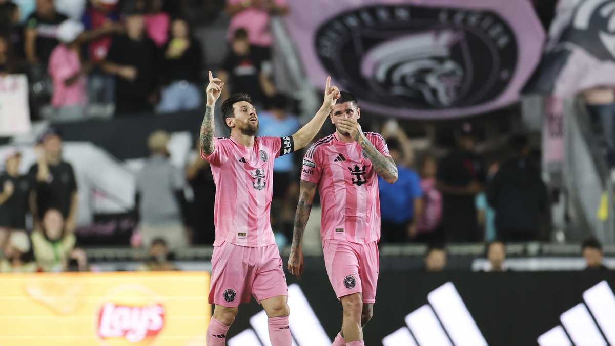 Messi leads Inter Miami past Orlando City in Leagues Cup semifinal