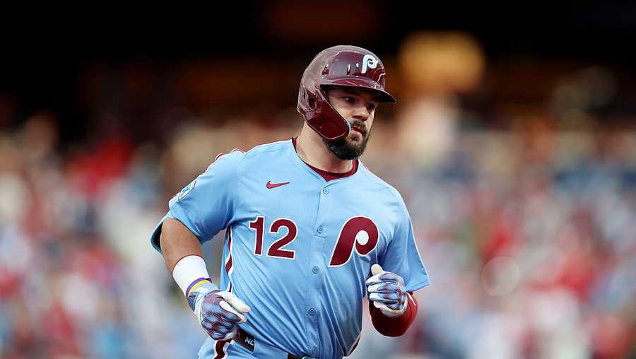 Kyle Schwarber hits 4 HRs, has Phillies-record 9 RBIs in 19-4 romp over ...