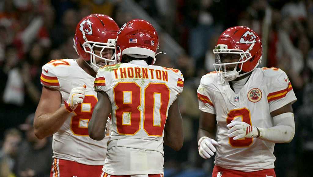 Tyquan Thornton stepping up in Chiefs offense