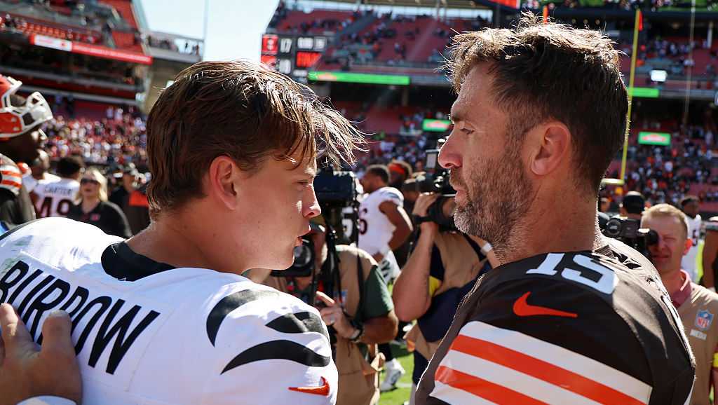 Joe Burrow on his new teammate Flacco: ‘One of the strongest arms of ...