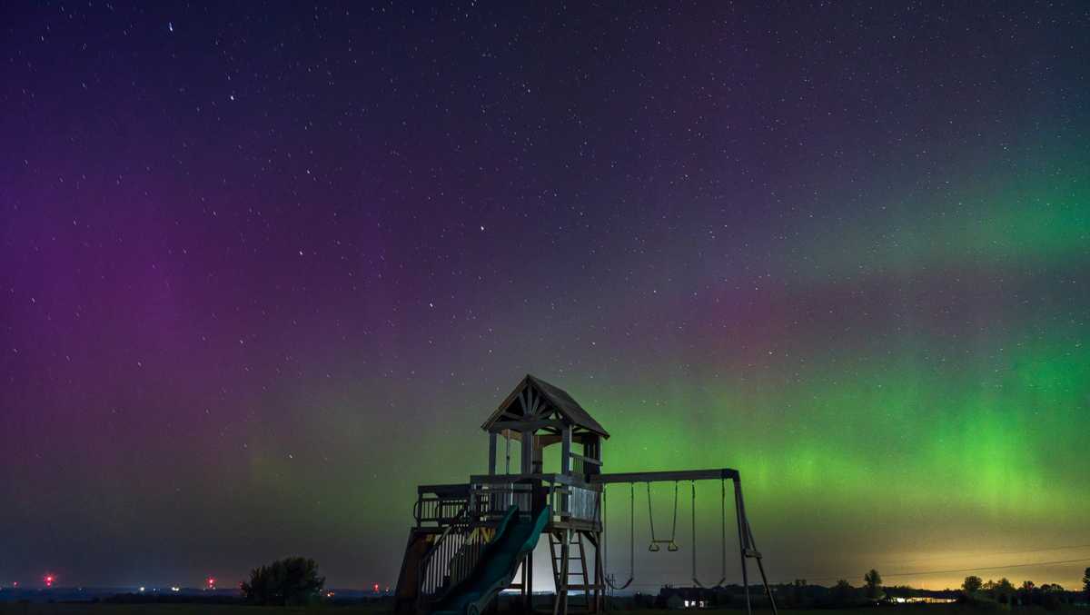 Northern lights visible across the US