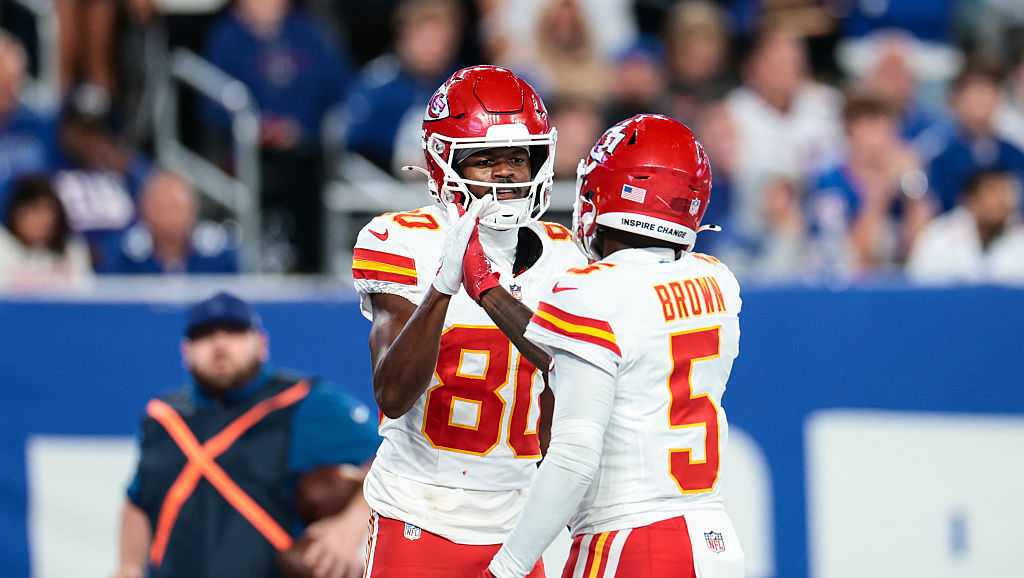 Chiefs vs. Giants: Tyquan Thornton has a career day with 71 yards, TD