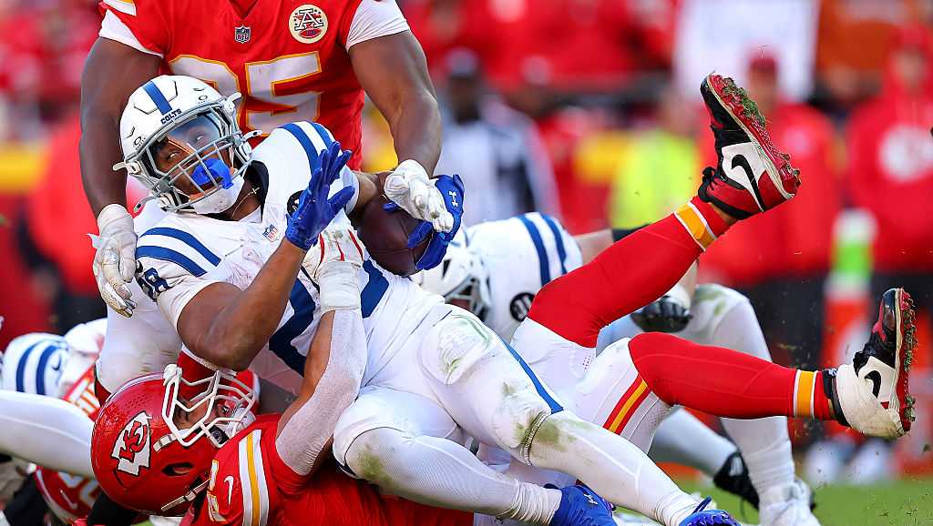 Chris Jones, Drue Tranquill rise late as Chiefs beat Colts in overtime
