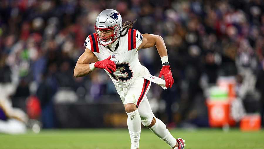 New England Patriots place WR Mack Hollins on injured reserve ahead of ...