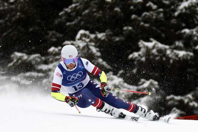 Ryan Cochran-Siegle victorious in Olympics downhill training