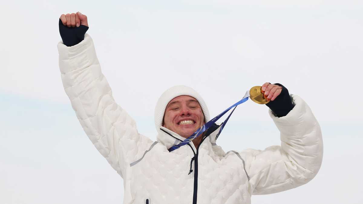 Alex Ferreira wins gold in freeski halfpipe at Winter Olympics