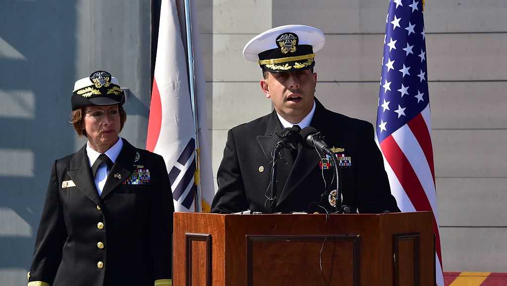 Biden picks female admiral to lead Navy