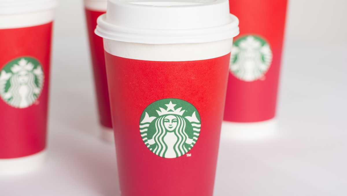 Starbucks workers kick off 65-store US strike on company's busy Red Cup Day