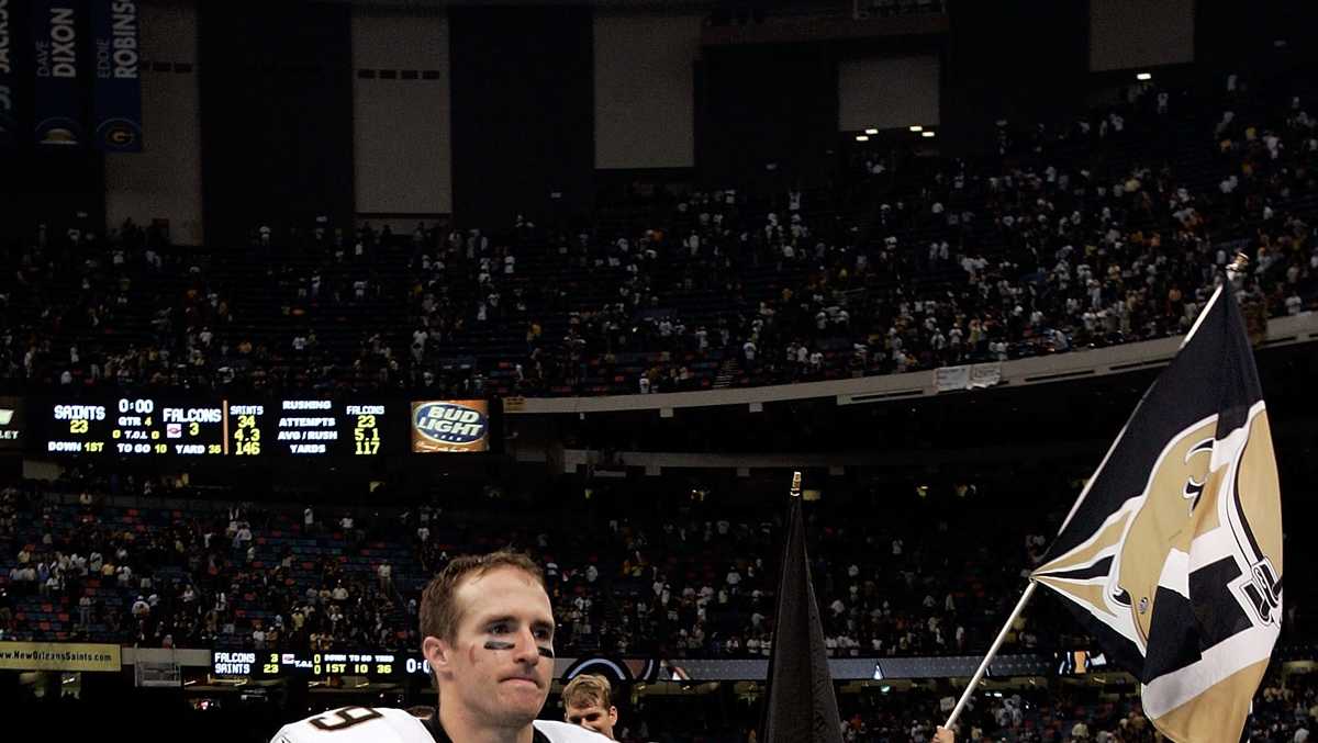 Drew Brees nearly missed famous Domecoming game