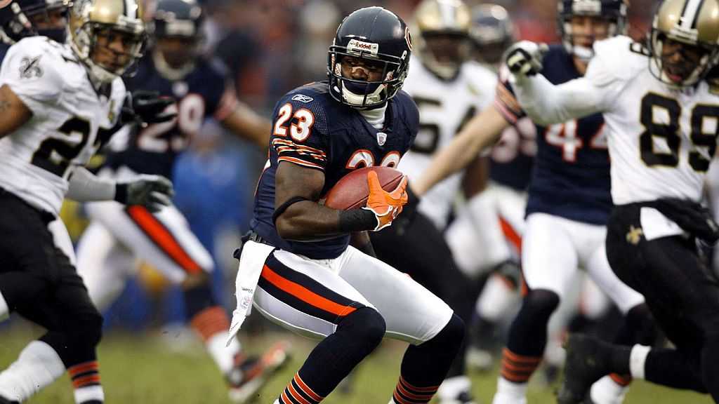 Devin Hester through the years in football