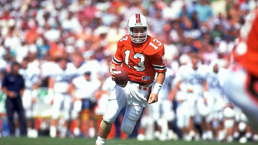 Gino Torretta's football career at the University of Miami, NFL
