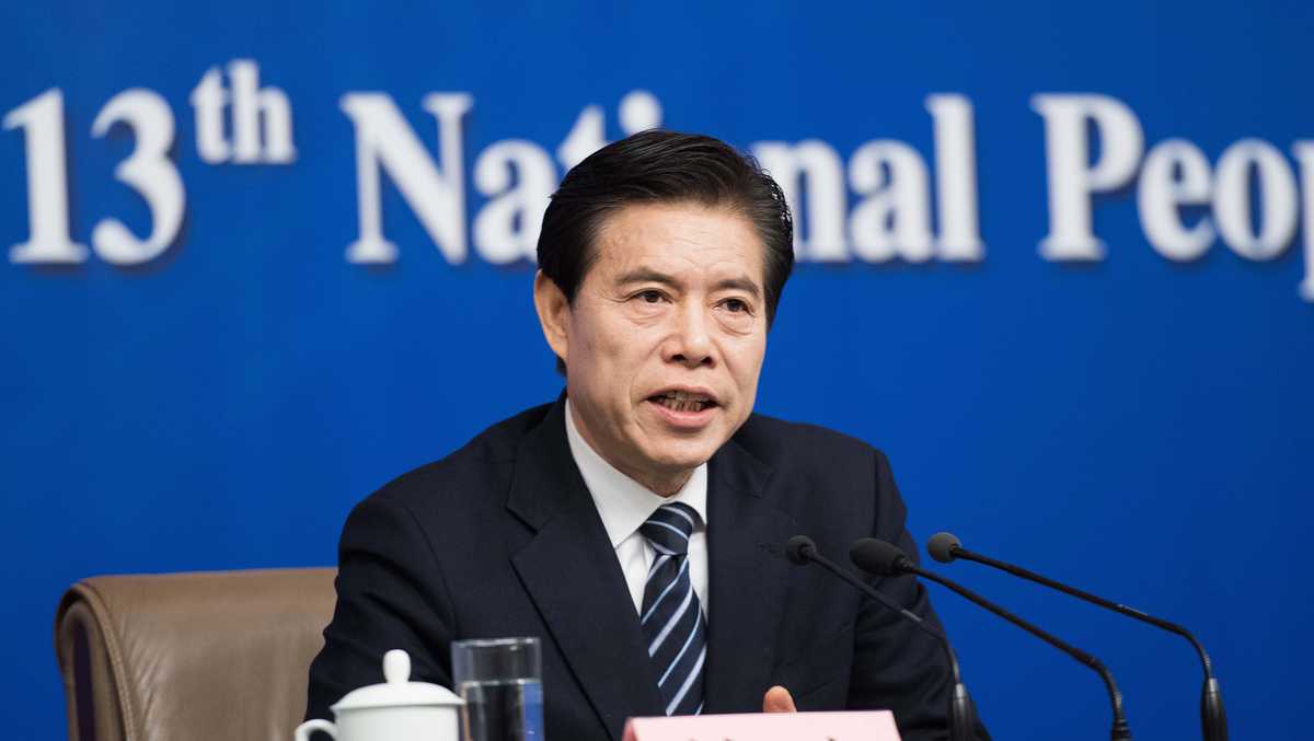 China minister says trade war with US would be ‘disaster’