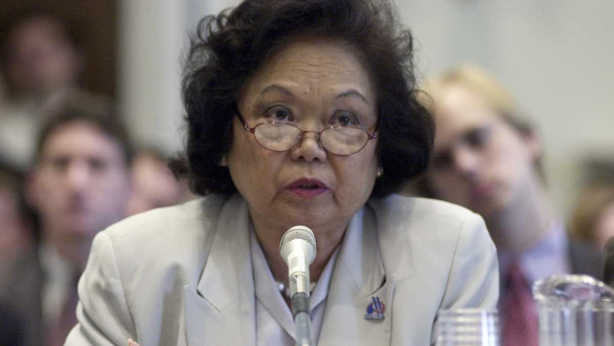 Patsy Mink was the first Asian American woman in Congress