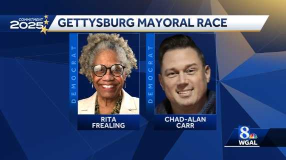 Carr wins Dem primary for Gettysburg mayor