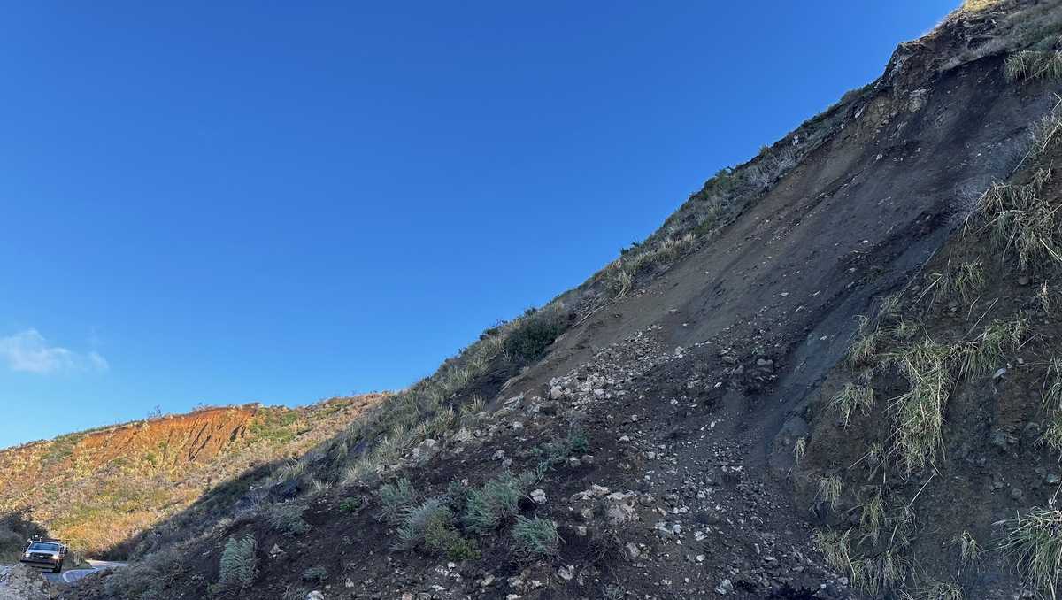 Slide on Highway 1 in Big Sur moves closure north of Paul's Slide