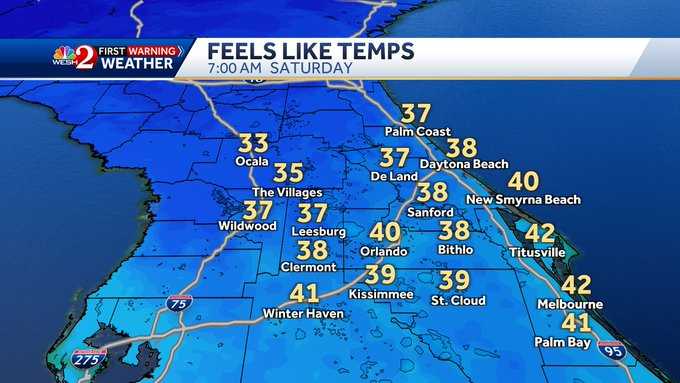 Winter solstice to coincide with Florida temperature plummet