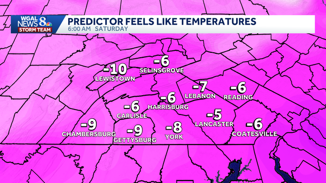 Impact: Sub-Zero Wind Chills Friday Night Through Midday Saturday