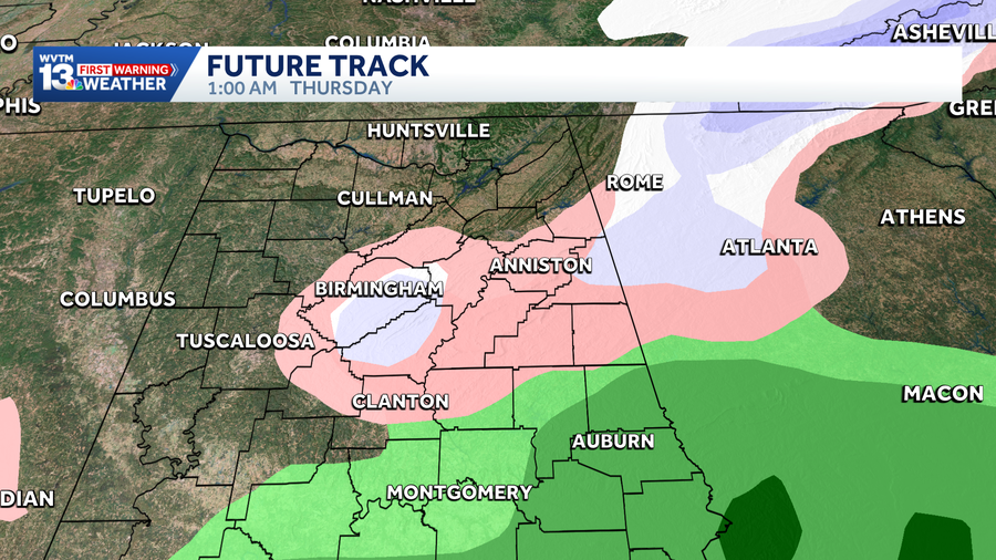 Snow in Alabama's weather forecast: Will it really happen?