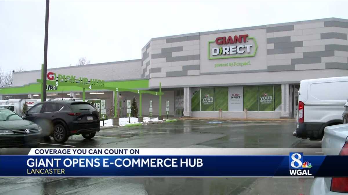 E-commerce hub opens at site of former Giant grocery store in Lancaster
