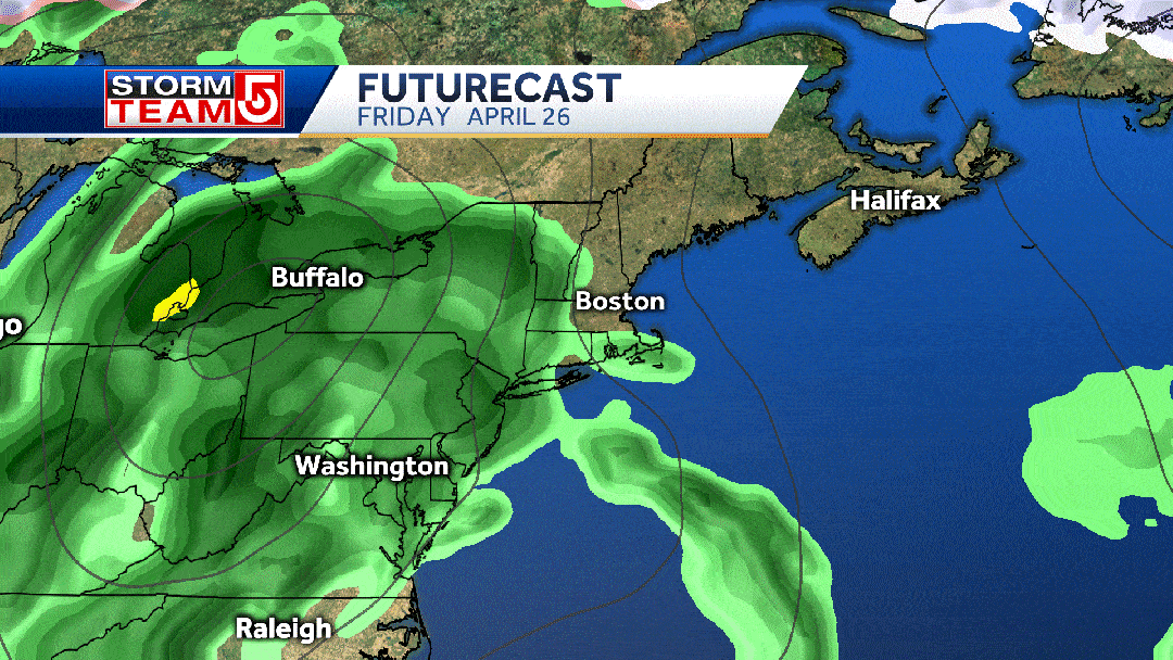 April: Record territory for days with rain, warm temps