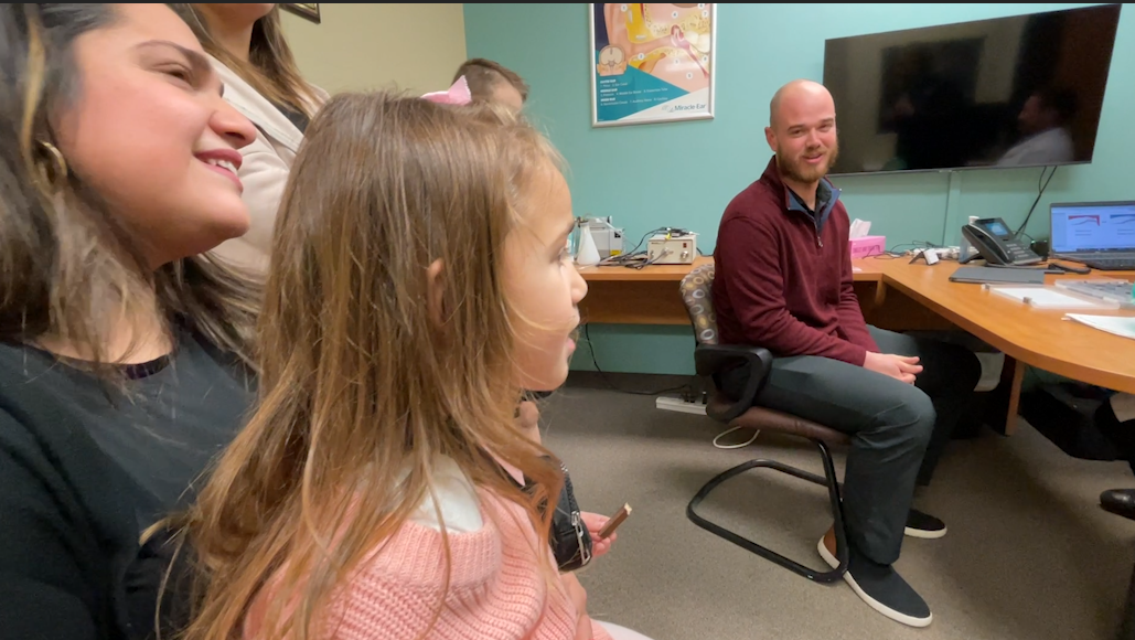 Hamilton father receives gift of sound this Christmas season
