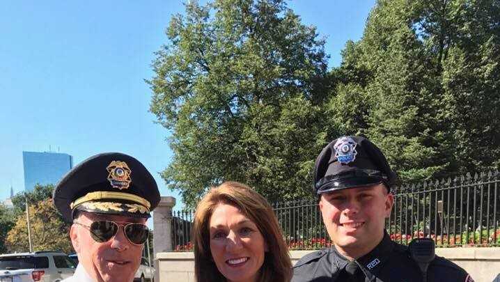 Police officer honored for going above and beyond call of duty