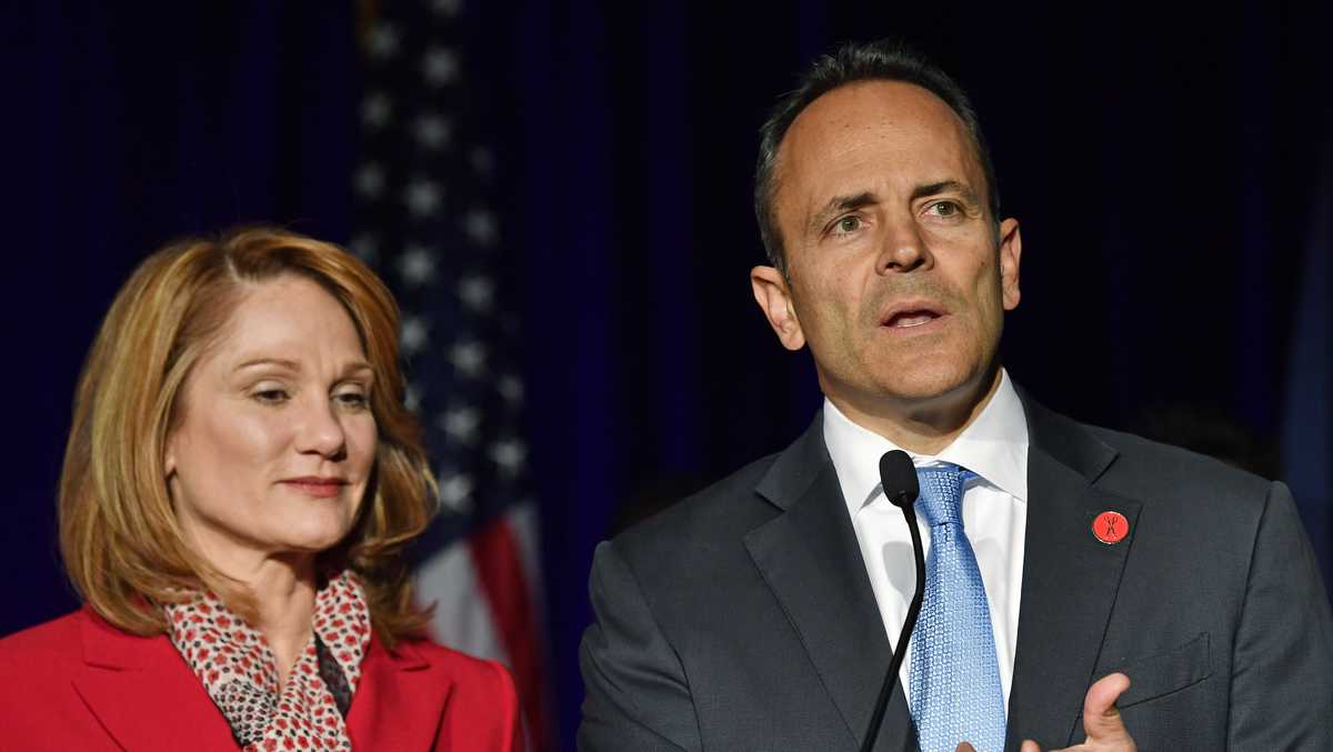 Former Kentucky Gov. Matt Bevin's wife files for divorce