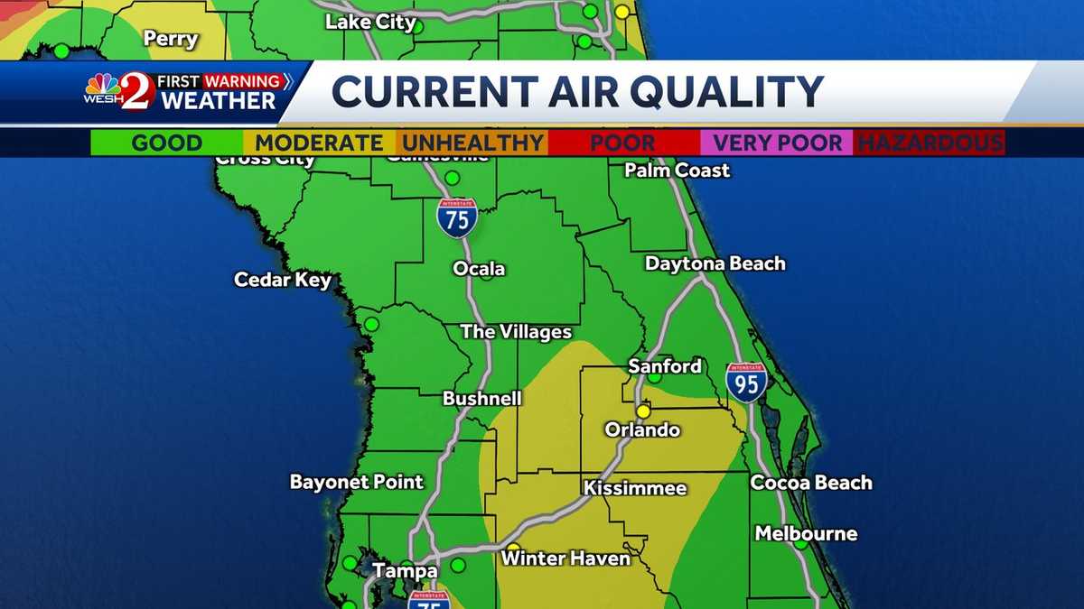 Orlando smoke: Winds, massive prescribed burn make conditions hazy