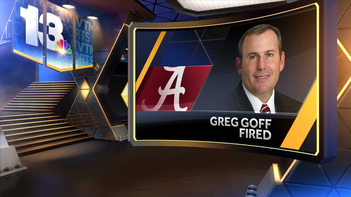 Alabama baseball coach Greg Goff fired after one season in Tuscaloosa