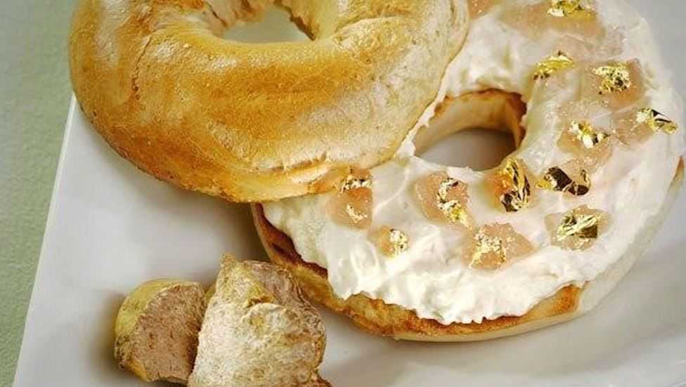 This bagel is $1,000 and feeds hundreds
