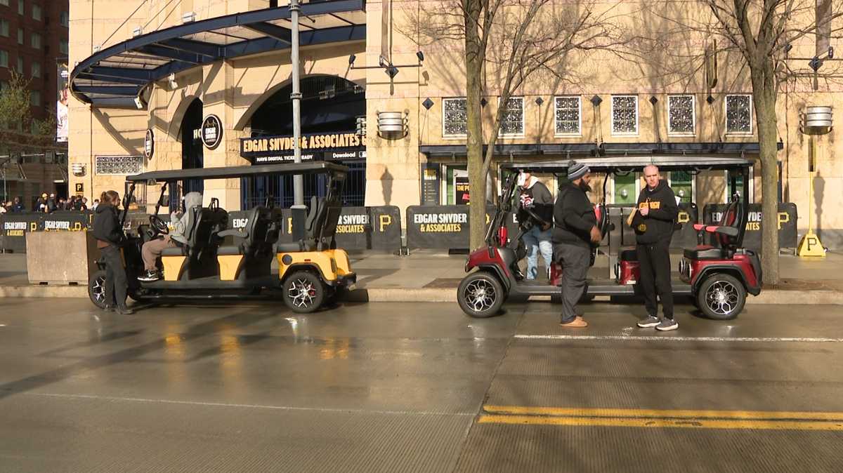 Pittsburgh cart drivers ready to cash in on NFL Draft